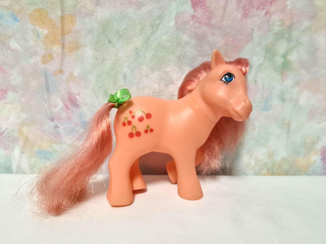 My Little Pony Vintage G1 Earth Ponies "cherries Jubilee" Made in Italy ...