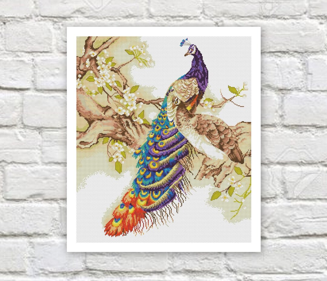Dancing Cross Stitch Pattern Colorful Art DIY X-stitch Chart ...
