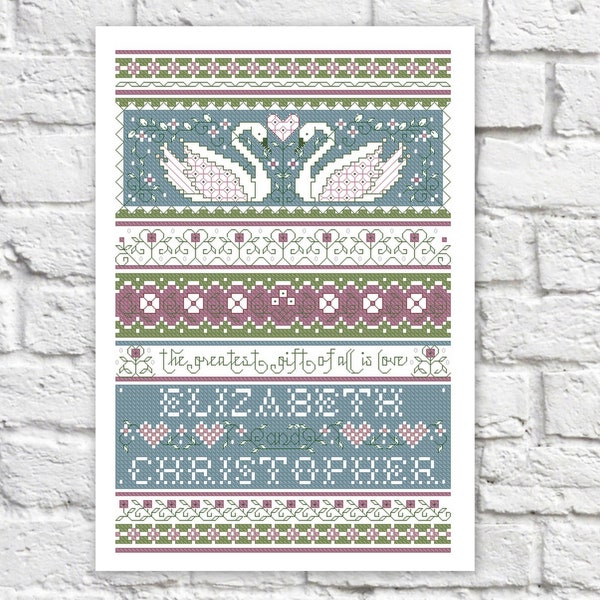 Wedding Sampler - Etsy