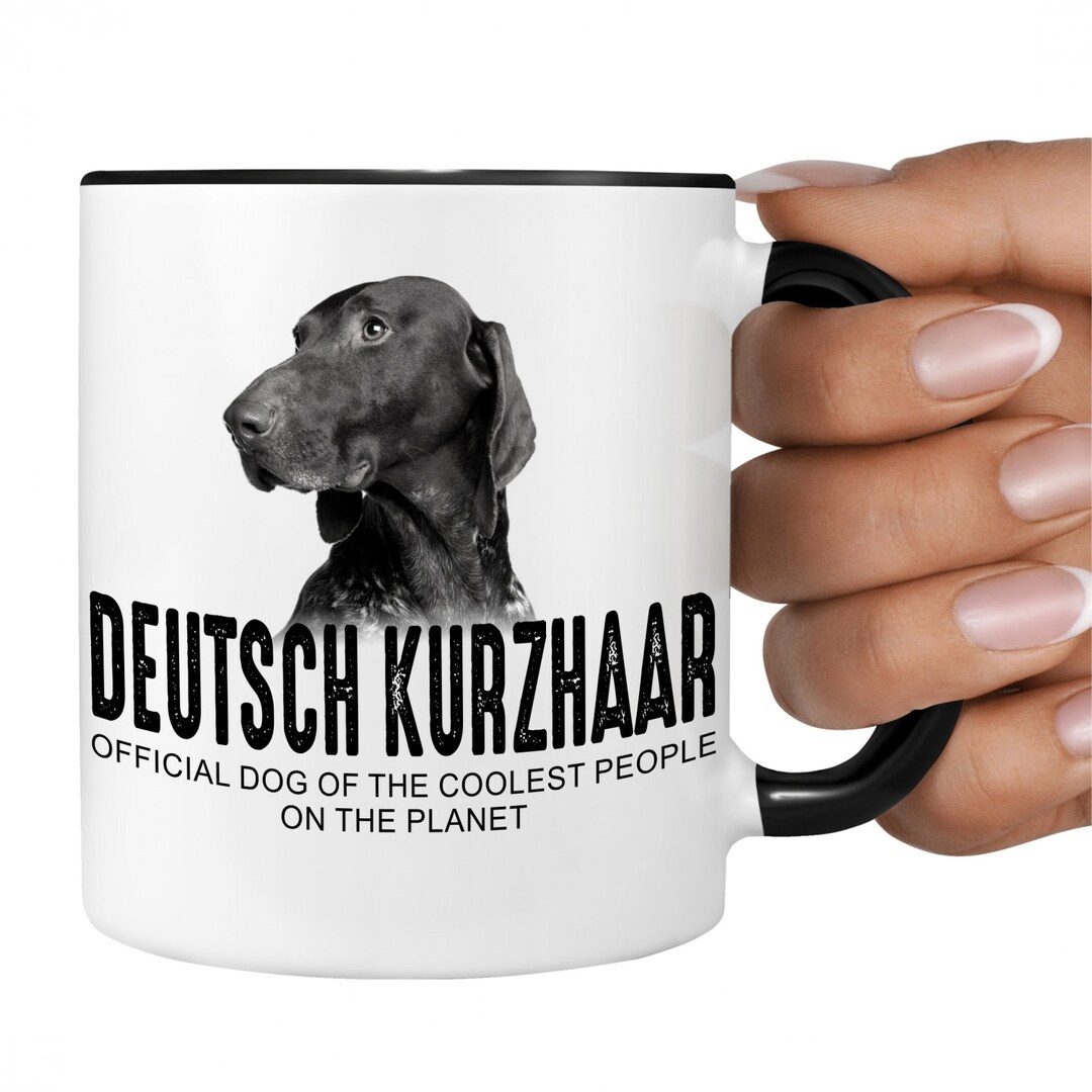 Deutsch Kurzhaar DK Hund Official Dog Cool Tasse Kaffee Lustig ...
