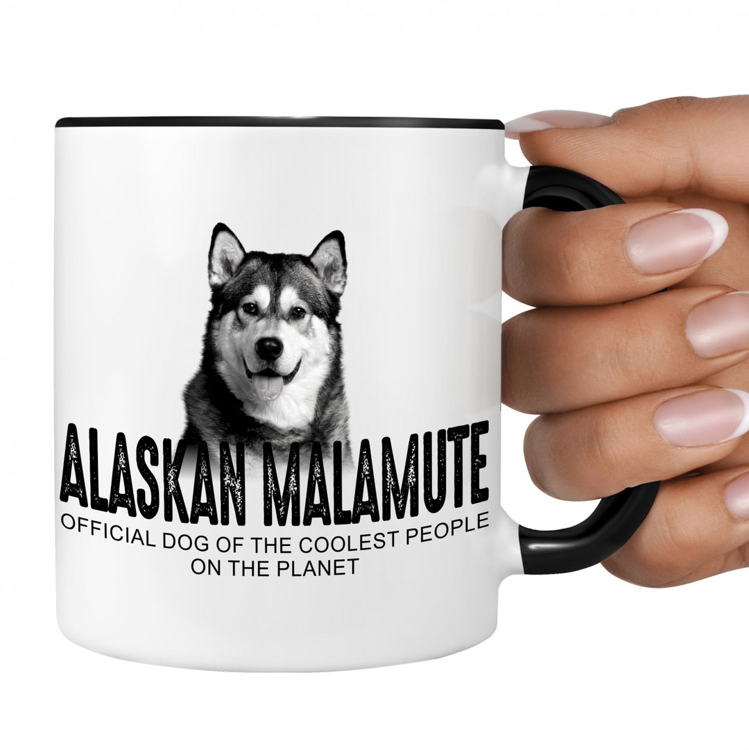 Alaskan Malamute Mally Hund Official Dog cool Tasse lustig Kaffeebecher ...