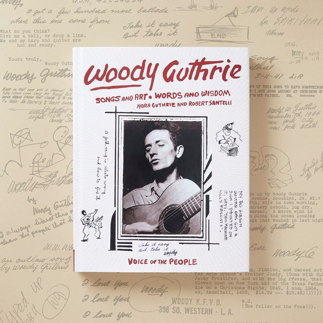 Woody Guthrie: Songs and Art * Words and Wisdom Book - Etsy