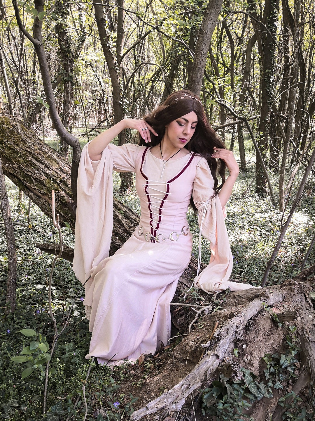 Fantasy LARP Gown - Lord of the Rings Inspired Costume - Renaissance ...