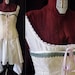 Victorian Corset - 1860 Cotton Overbust With Busk and Synthetic ...