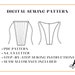 Milos, DIY Women Ruched Tie-side Bikini Bottoms, Brazilian Bikini ...