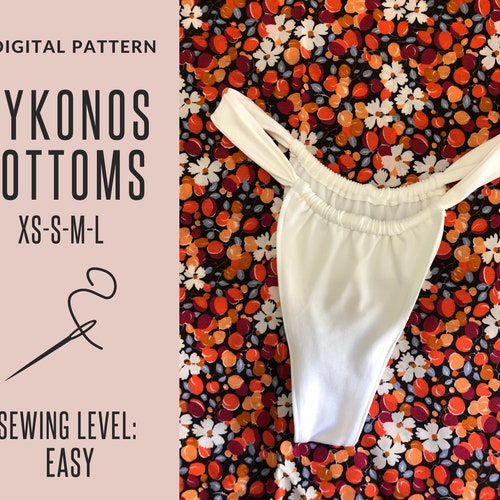 Women's Bikini Bottoms Sewing Pattern XS-XXL Ladies - Etsy