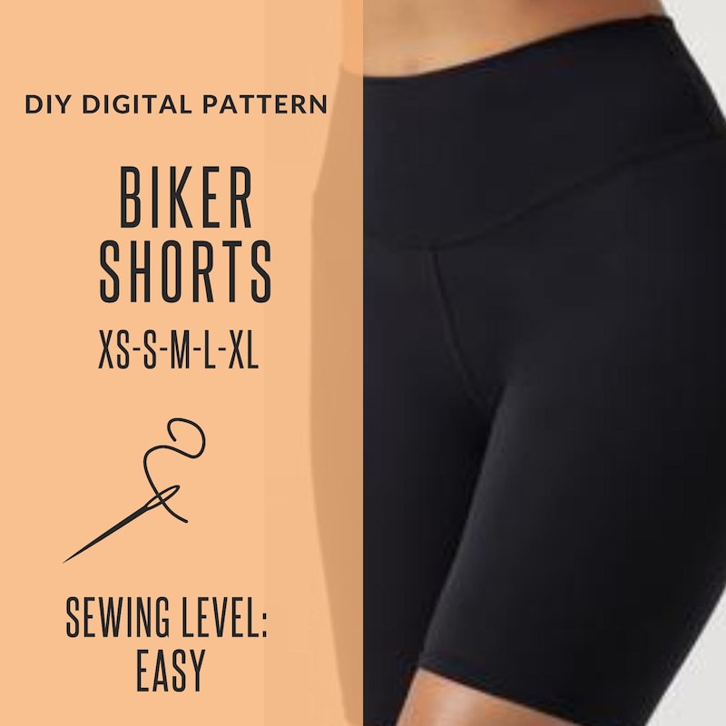 Yoga Shorts Pattern - Etsy