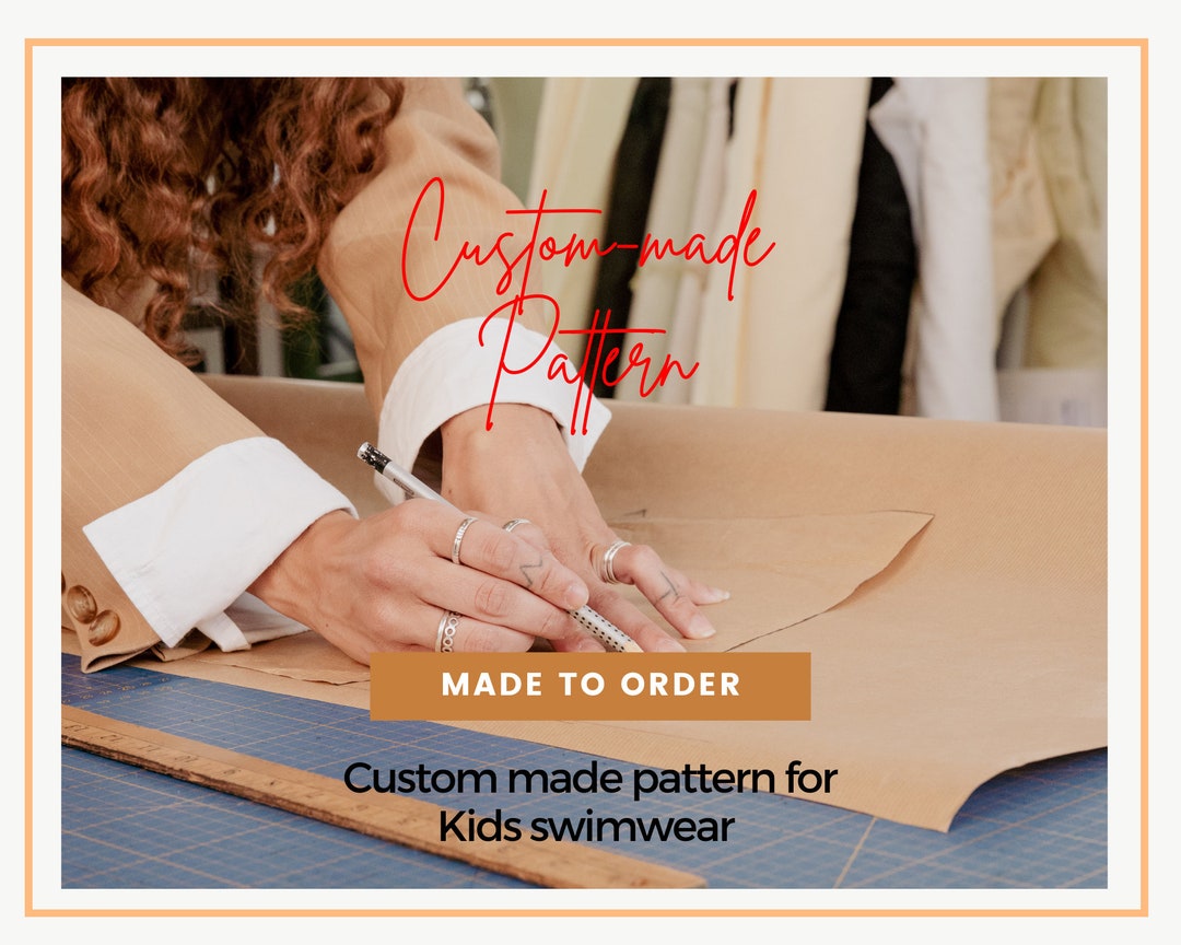 Custom Order Kids Sewing Pattern, Pattern Making PDF Digital Pattern ...