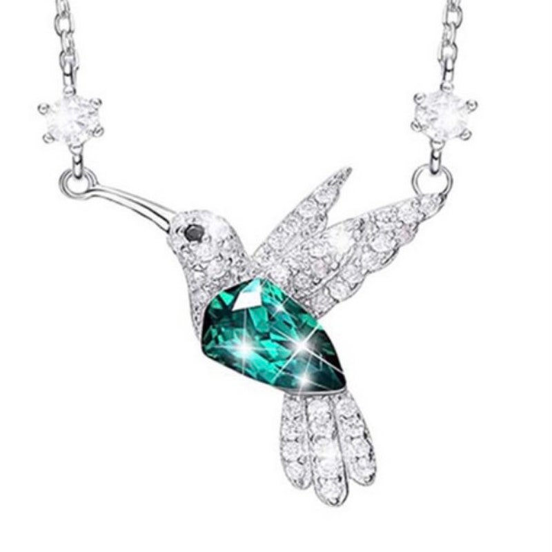Hummingbird Necklace - Etsy