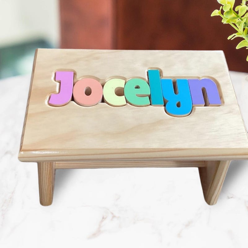 Name Stool - Etsy