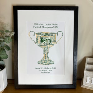 Kerry 2024 LGFA All Ireland Senior Football Champions Irish Themed GAA ...