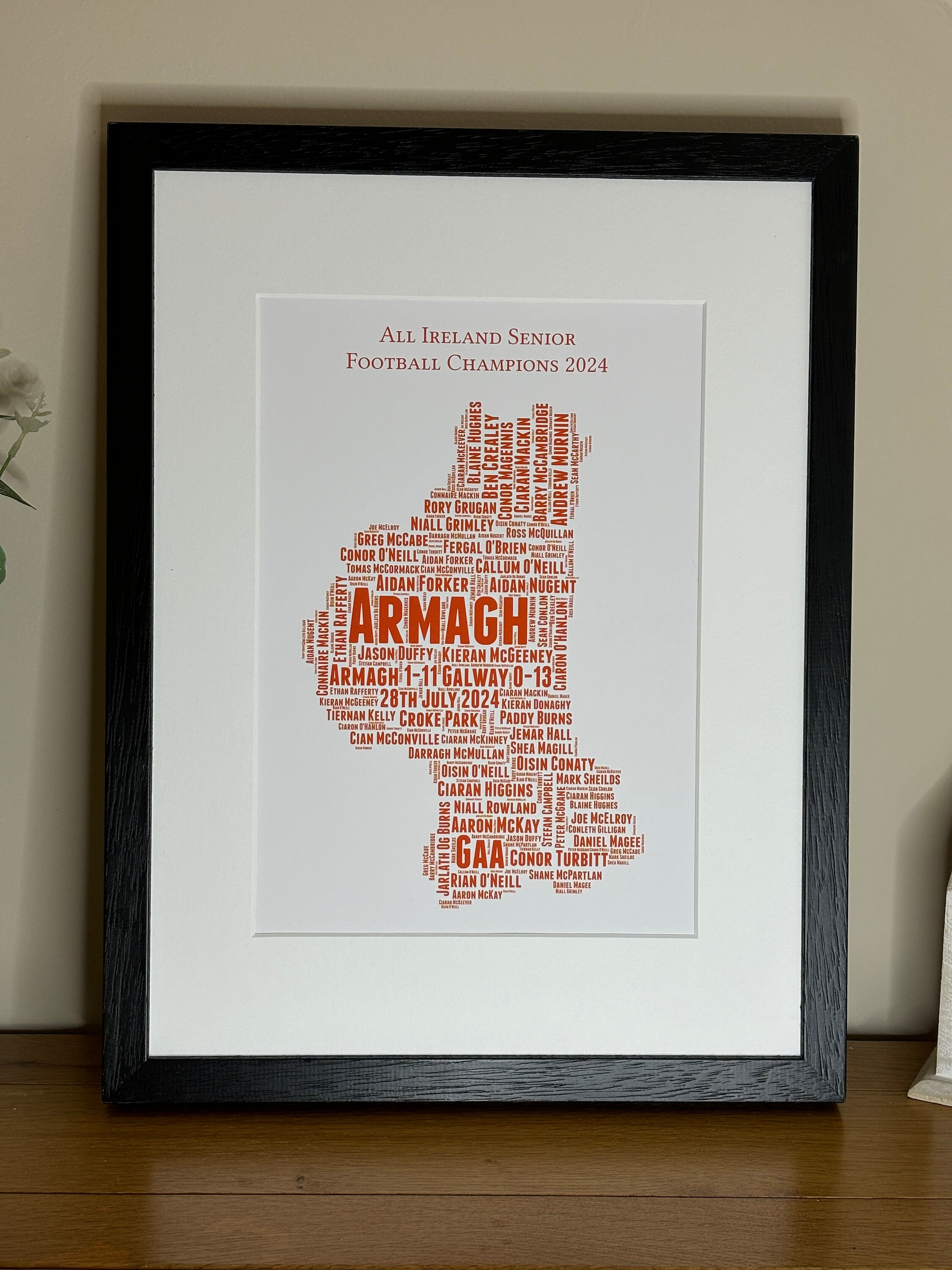 Armagh 2024 Alle Irland Senioren Fußball-Champions Irish Themed GAA ...
