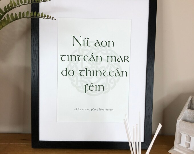 Irish Proverb 'A Friends Eye is a Good Mirror' Irish Themed Word Art by ...