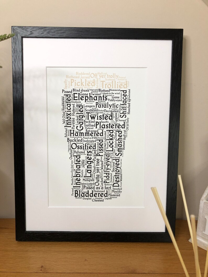 Irish Poster Tipsy Irish Pint of Sayings Word Art Poster Irish Print ...