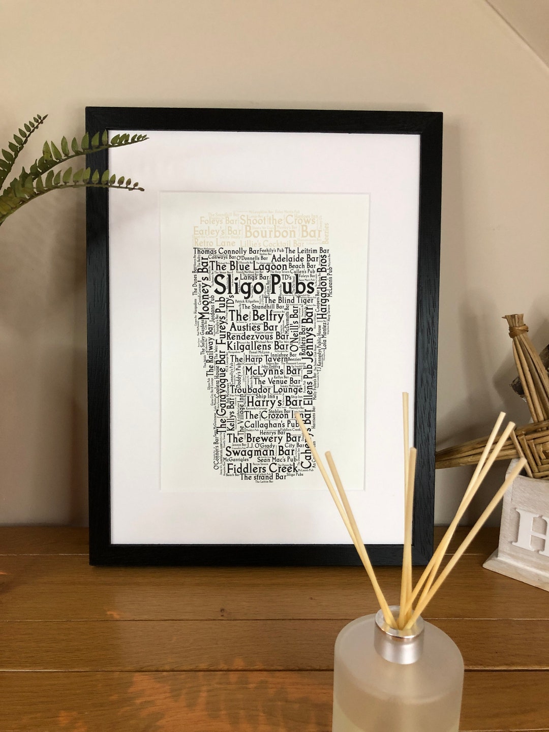 Pint of Sligo Pubs Irish Themed Word Art Poster Print by Ireland With ...