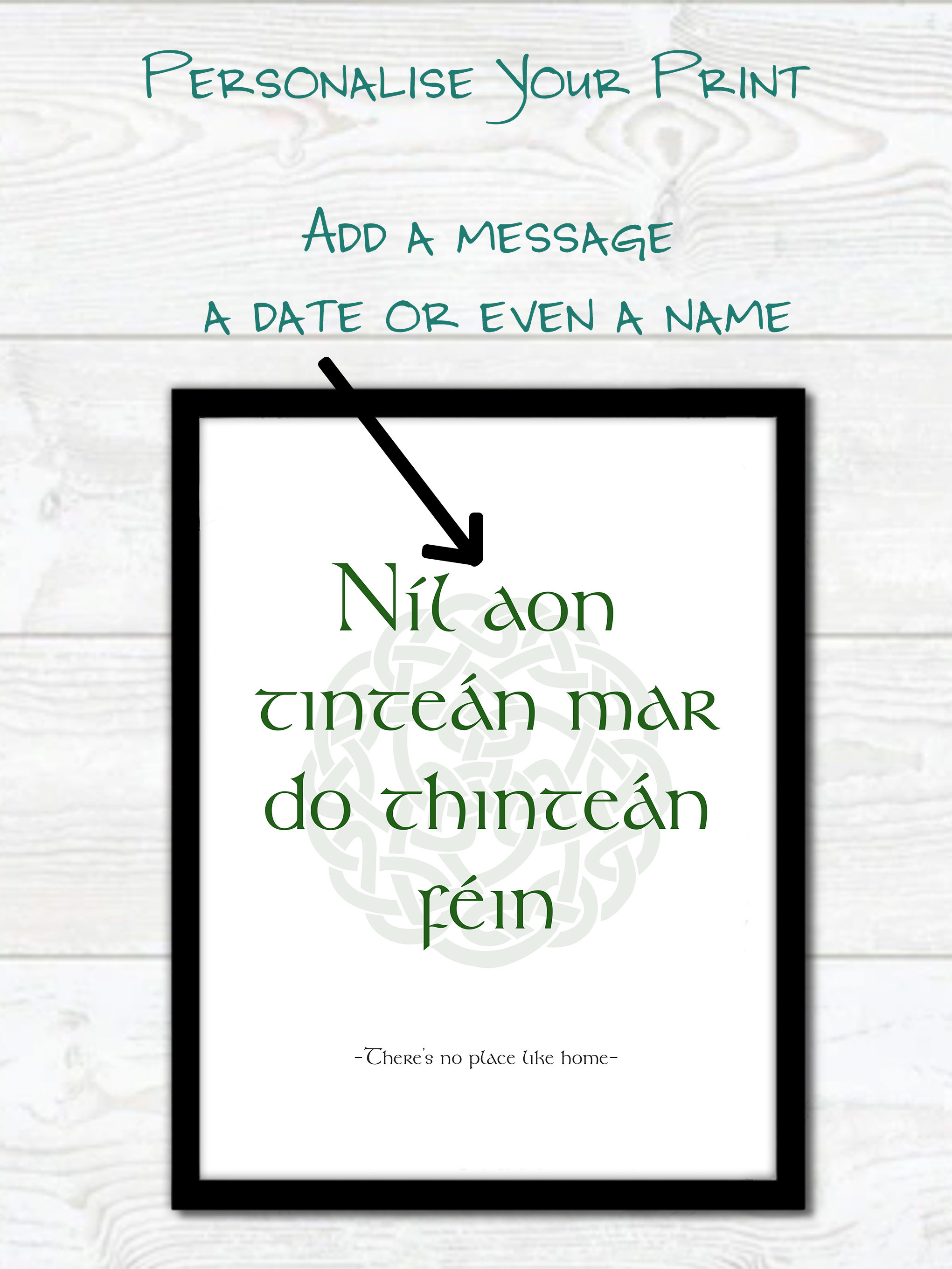 Irish Proverb We Are Better Together Irish Themed Word Art Poster Irish ...