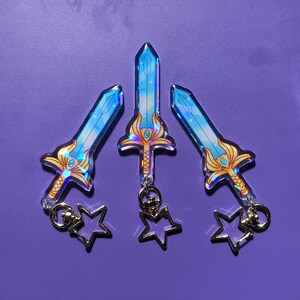 She-ra Sword Keychain Charm A Grade - Etsy