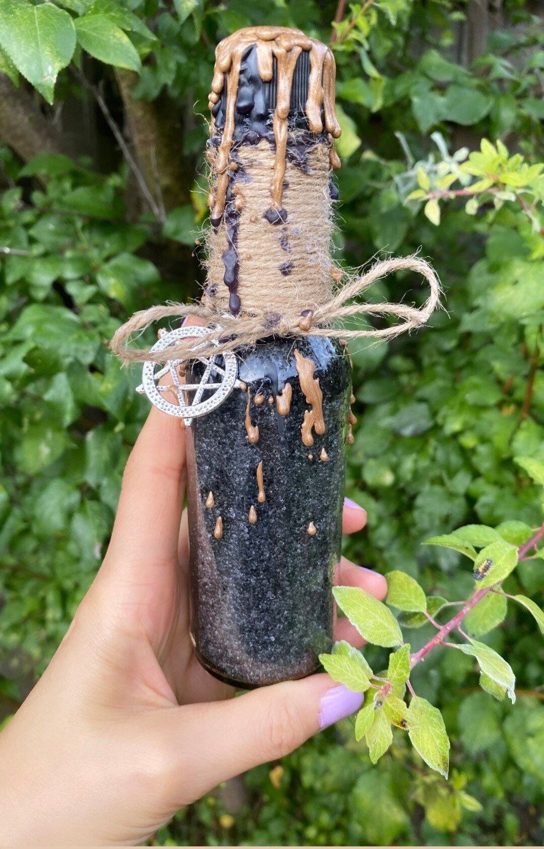 Large PROTECTION Charm Spell Bottle - Etsy UK
