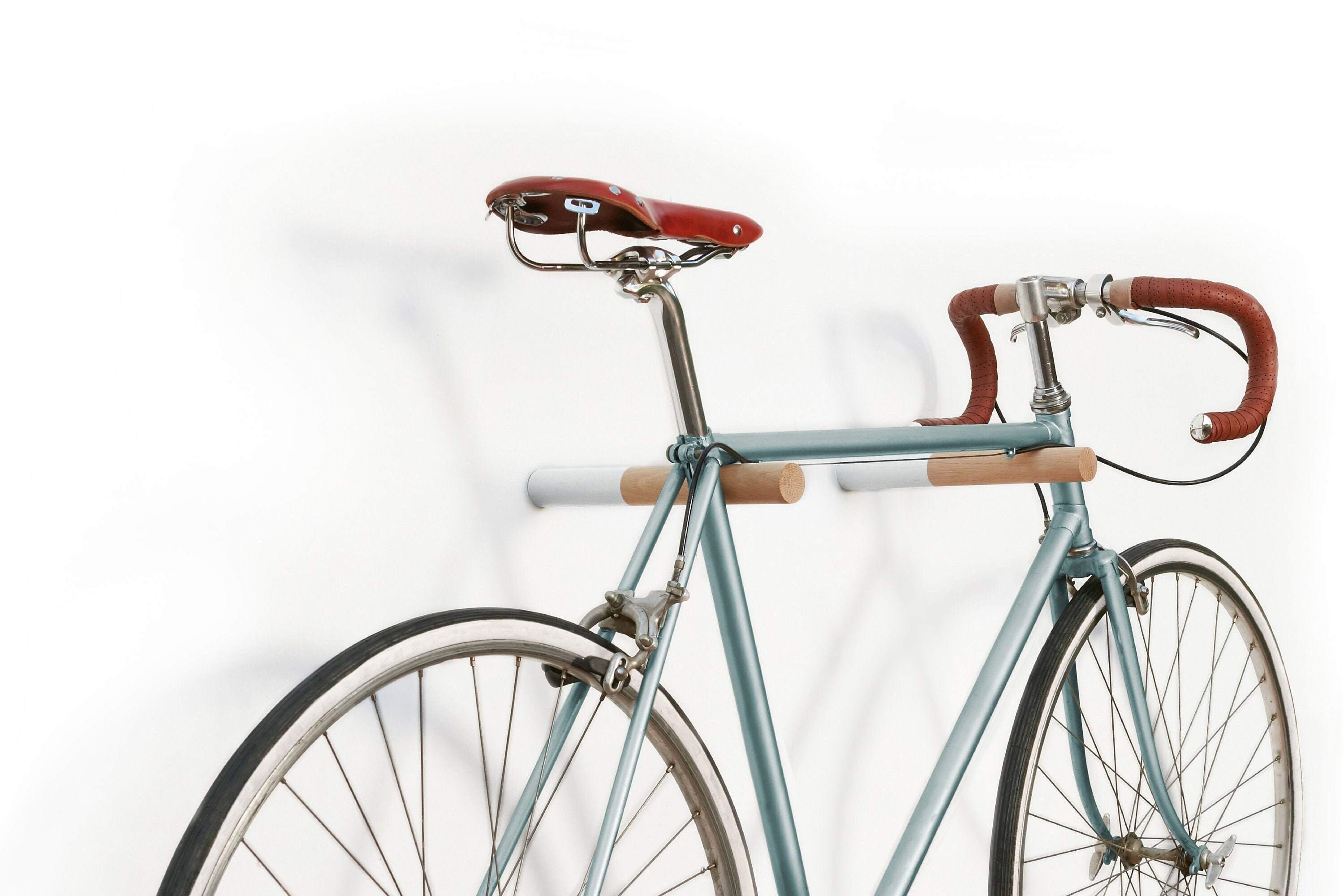 Bike Hooks Natural Oak - Etsy