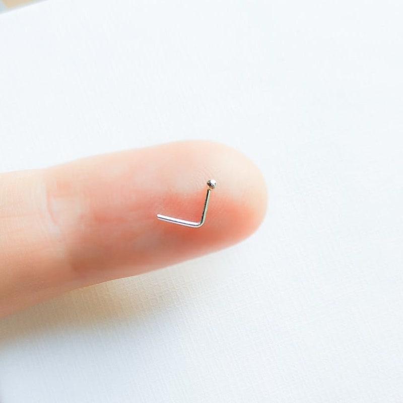 1mm Nose Stud Steel - Etsy