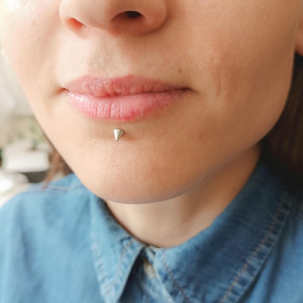 Fake Eyebrow Piercing - Etsy