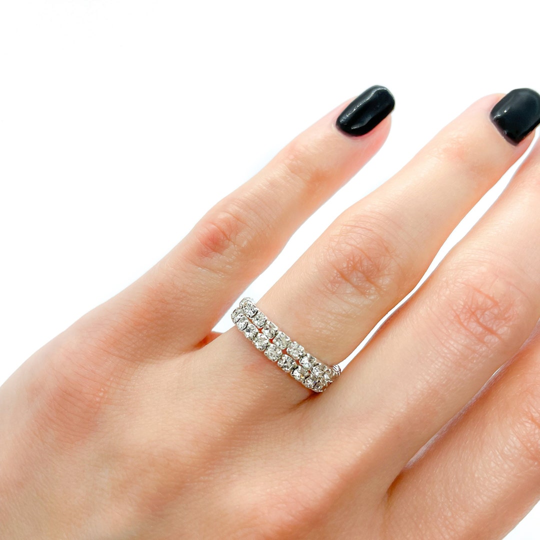 Stretch Rings - Elastic Ring - Eternity Ring - Stackable Rings ...