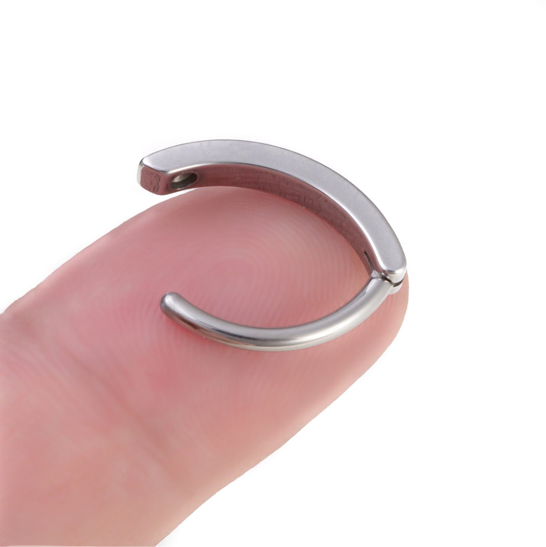 Silver Belly Ring-simple Belly Button Ring - Stainless Steel Belly ...
