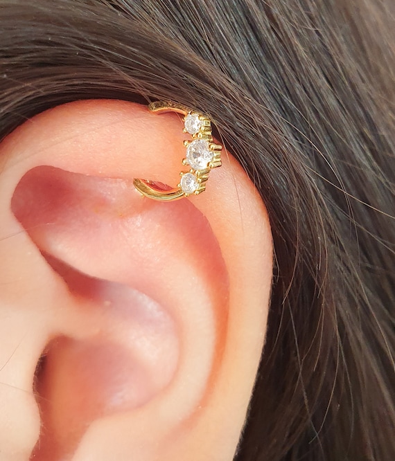 Daith And Conch Piercing