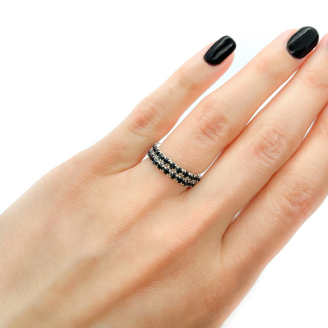 Stackable Rings - Crystal Ring - Stretch Rings - Elastic Ring ...