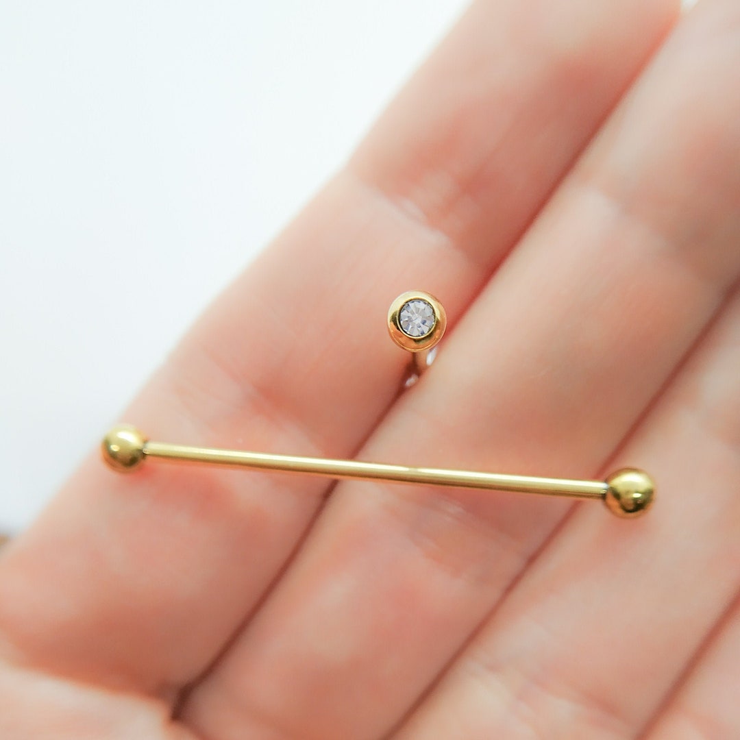 CZ Barbell - Crystal Barbell - Diamond Barbell - Industrial Barbell ...
