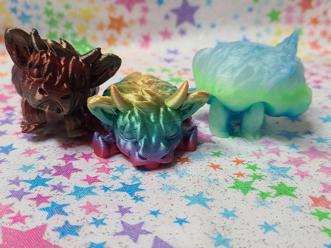 Highland Cow Puff Gachapon (mystic Sage) - Etsy