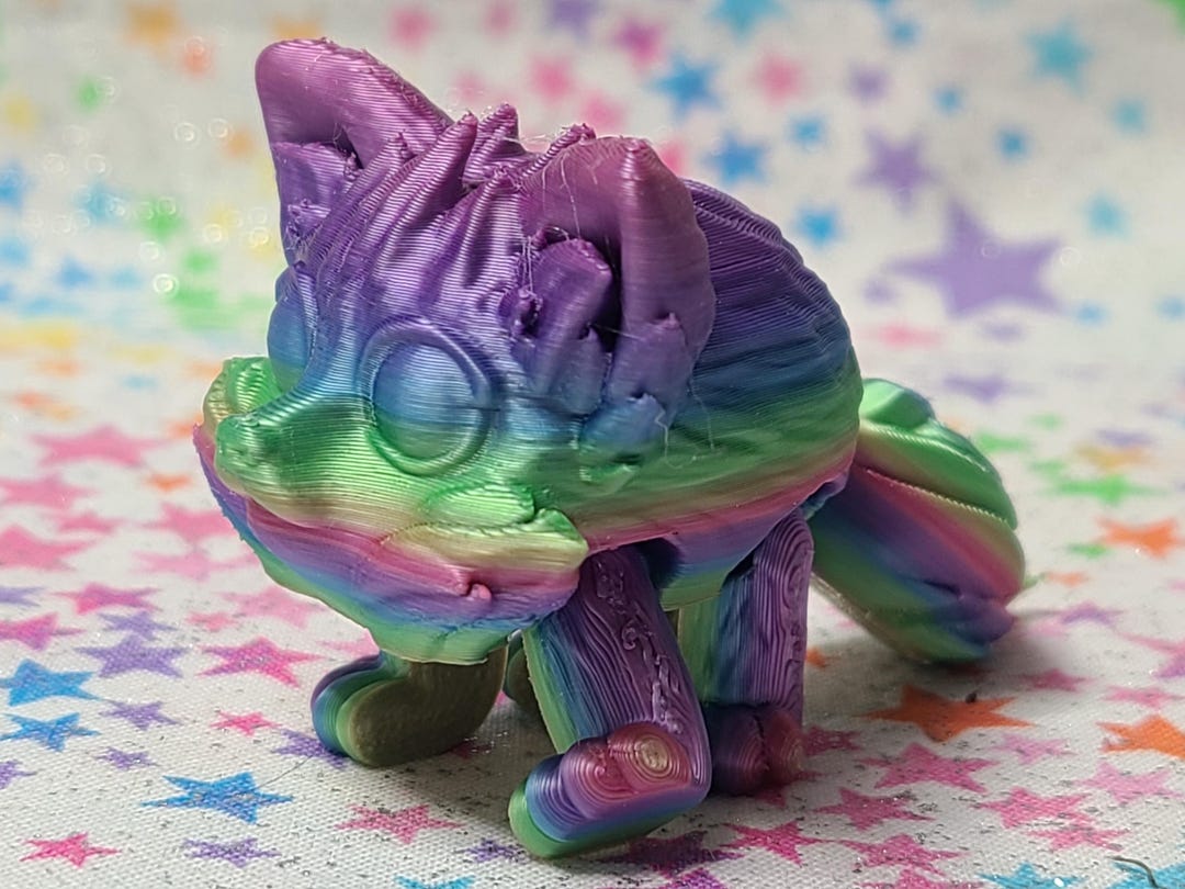 Fox Puffling Gachapon (mystic Saige) - Etsy