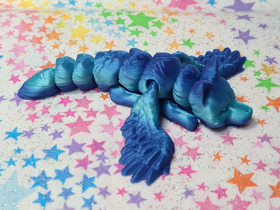 Baby Winged Wolf *pterolycus* Gachapon (kekreations) - Etsy