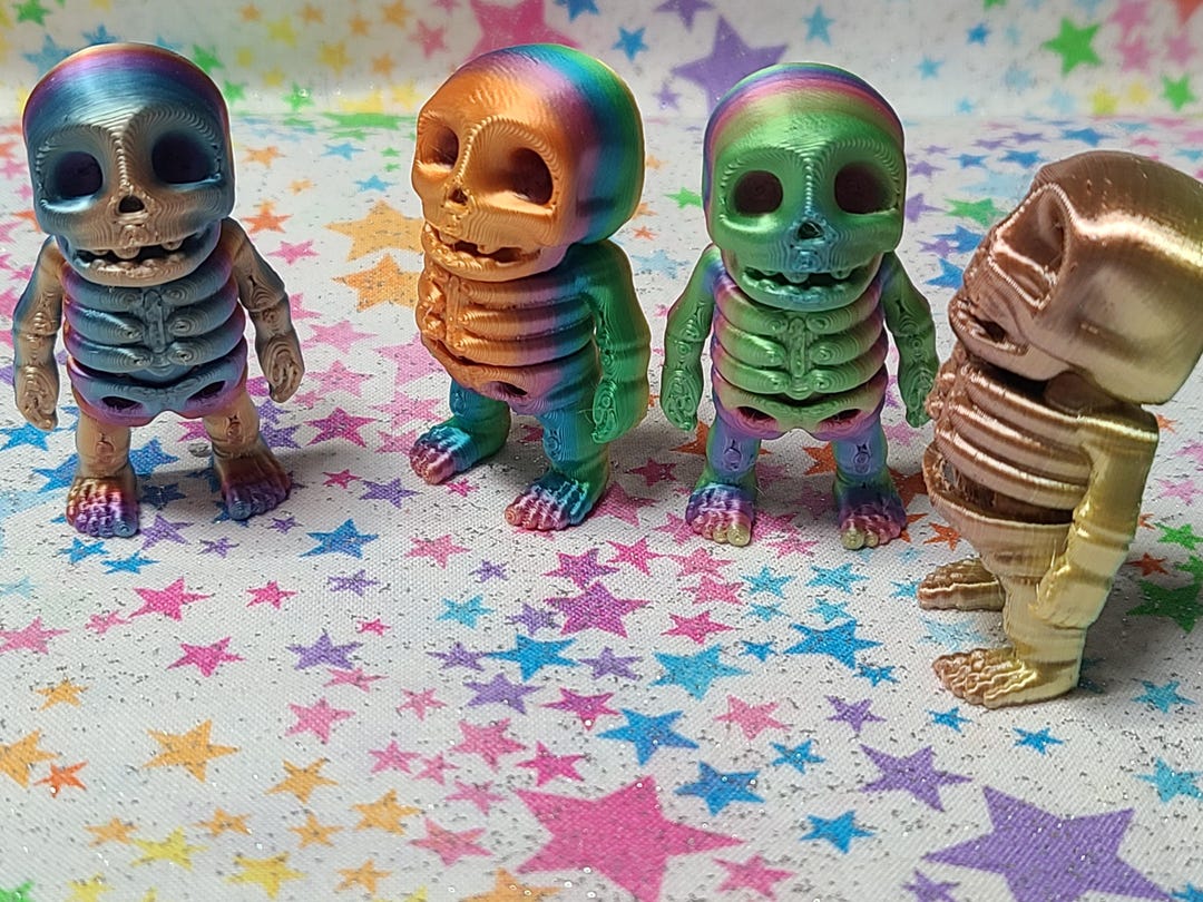 Tiny Skeleton Gachapon (zou3d) - Etsy