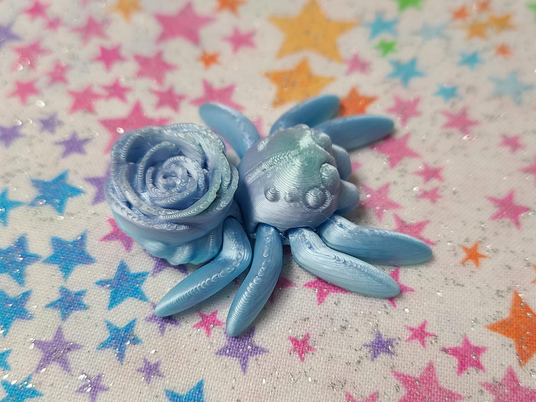 Tiny Rose Spider Gachapon (cinderwing) - Etsy