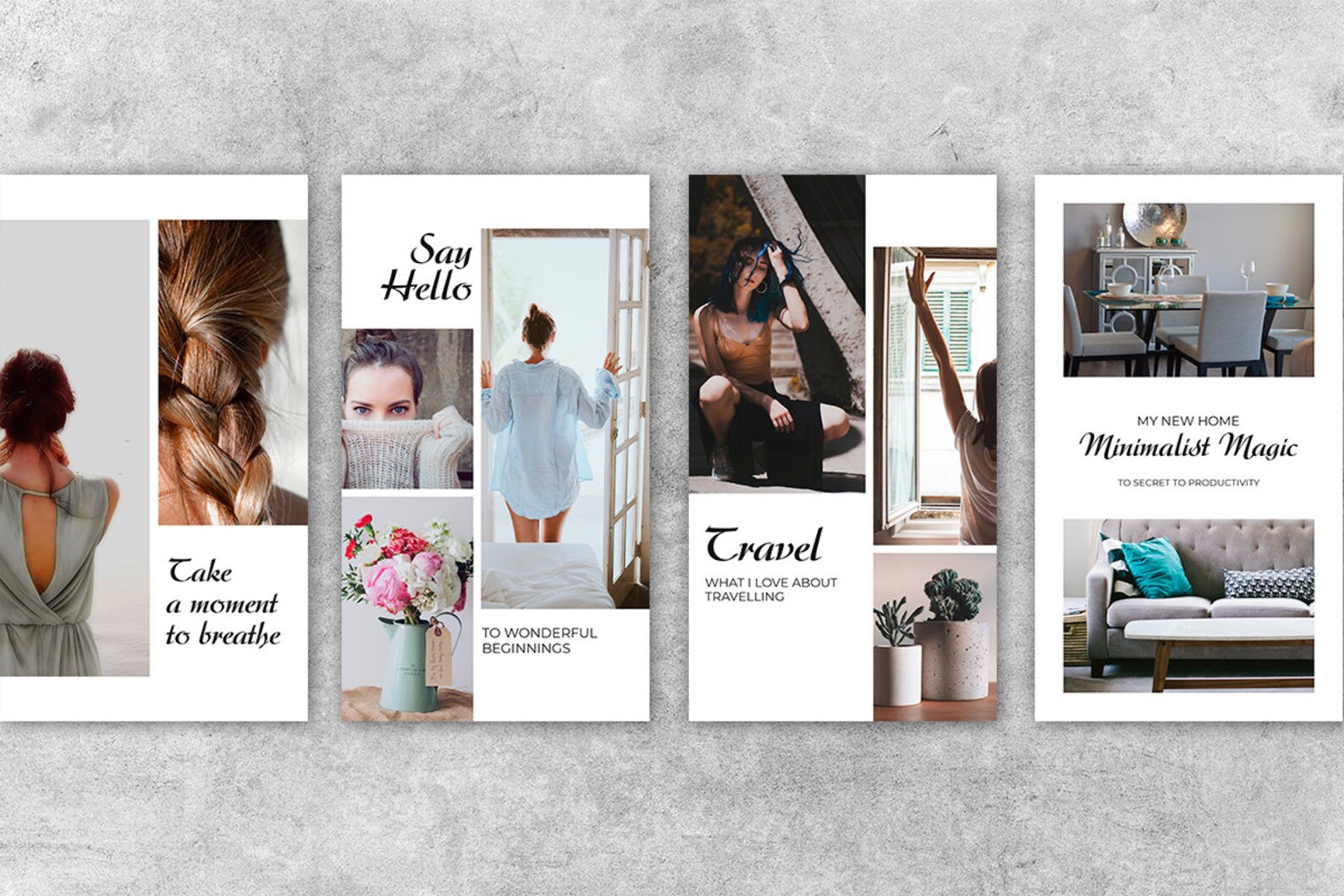 Multi-post Instagram Stories Templatestory Templateinstagram - Etsy