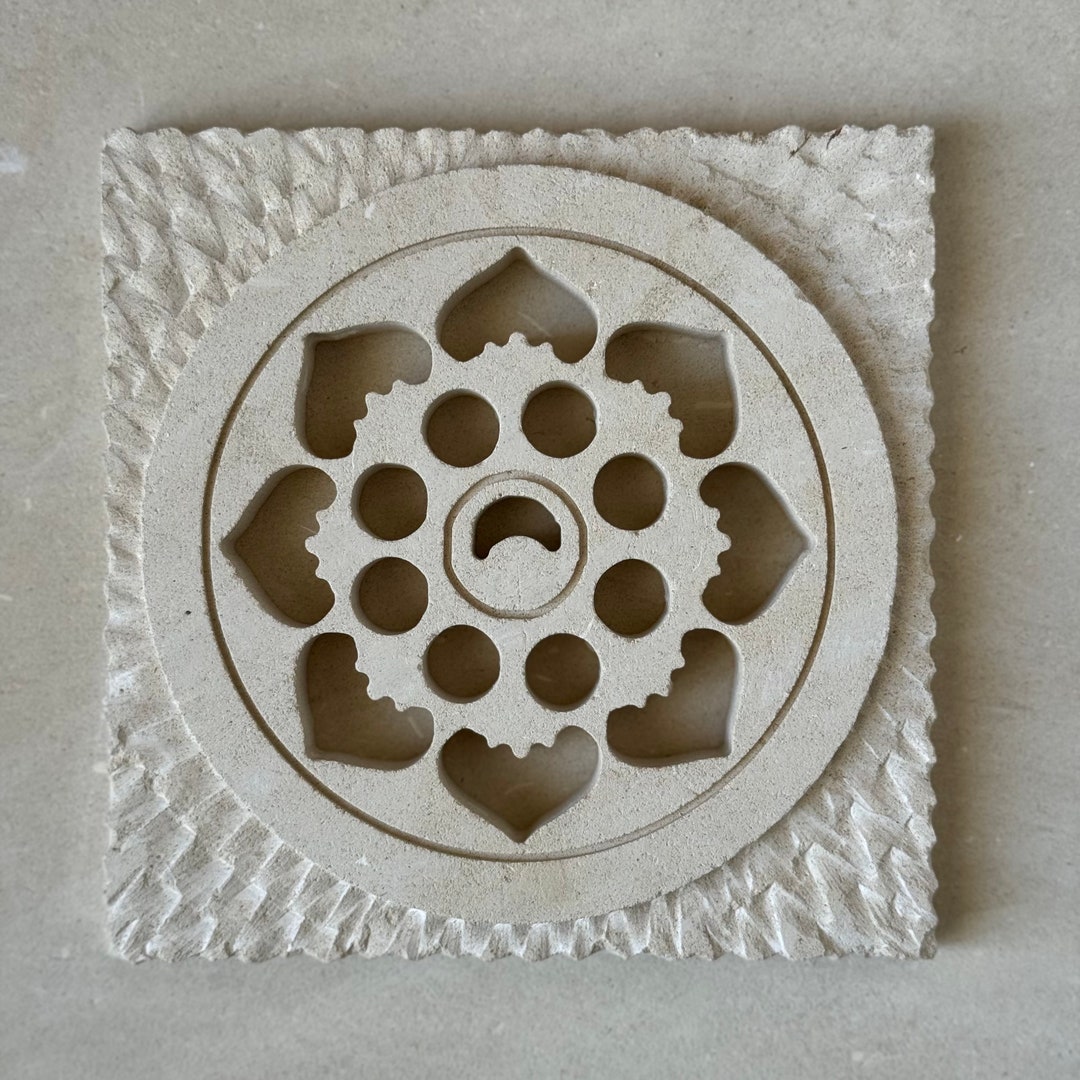 AIR INTAKE COVER in Lecce Stone, Arabesca Model, Handmade in Italy - Etsy