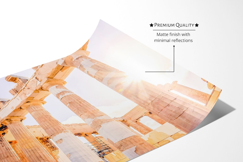 Parthenon of the Acropolis of Athens Print - Fine Art Photography Print ...