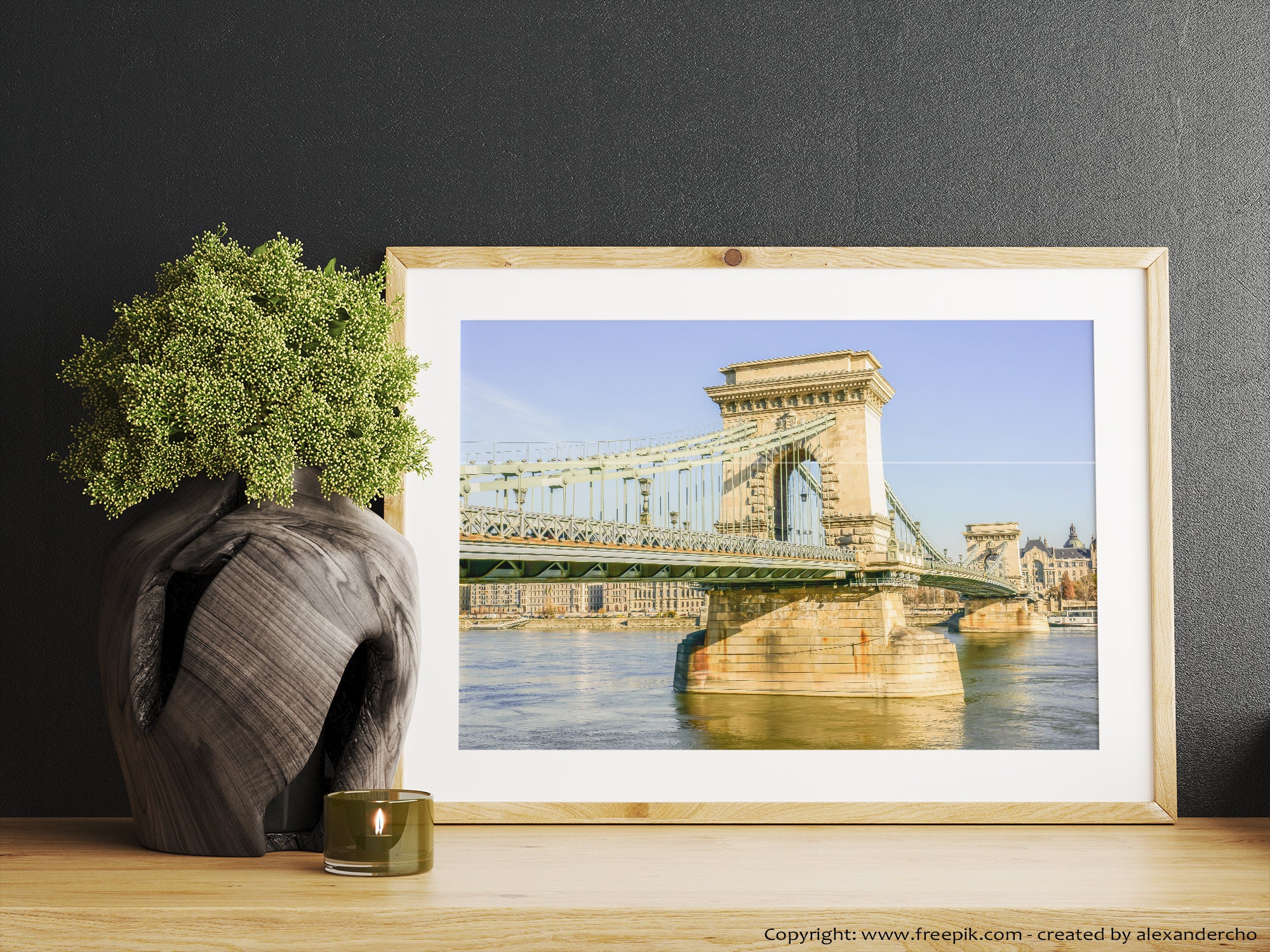 Chain Bridge Photo, Fine Art Budapest Photography, European ...