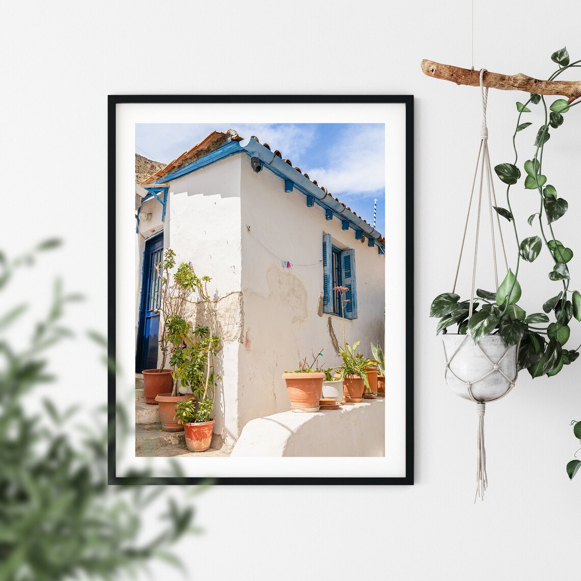 Greek Architecture Photography Print, Colorful Fine Art Athens Travel ...