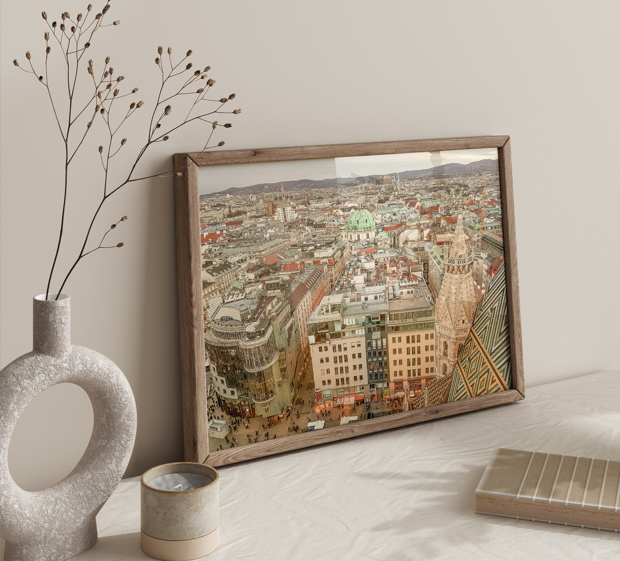 Skyline of Vienna Print Fine Art Vienna Photography Austria - Etsy