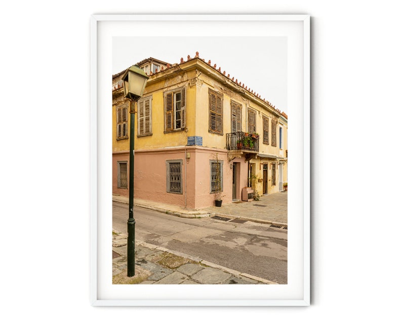 Athens Plaka Photo, Fine Art Athens Photography, Mediterranean ...