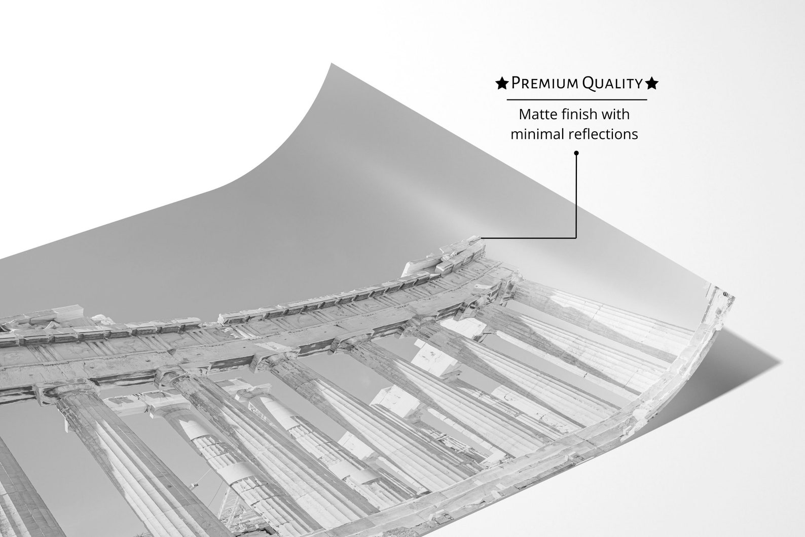 Black and White Acropolis Print, Fine Art Athens Photography ...