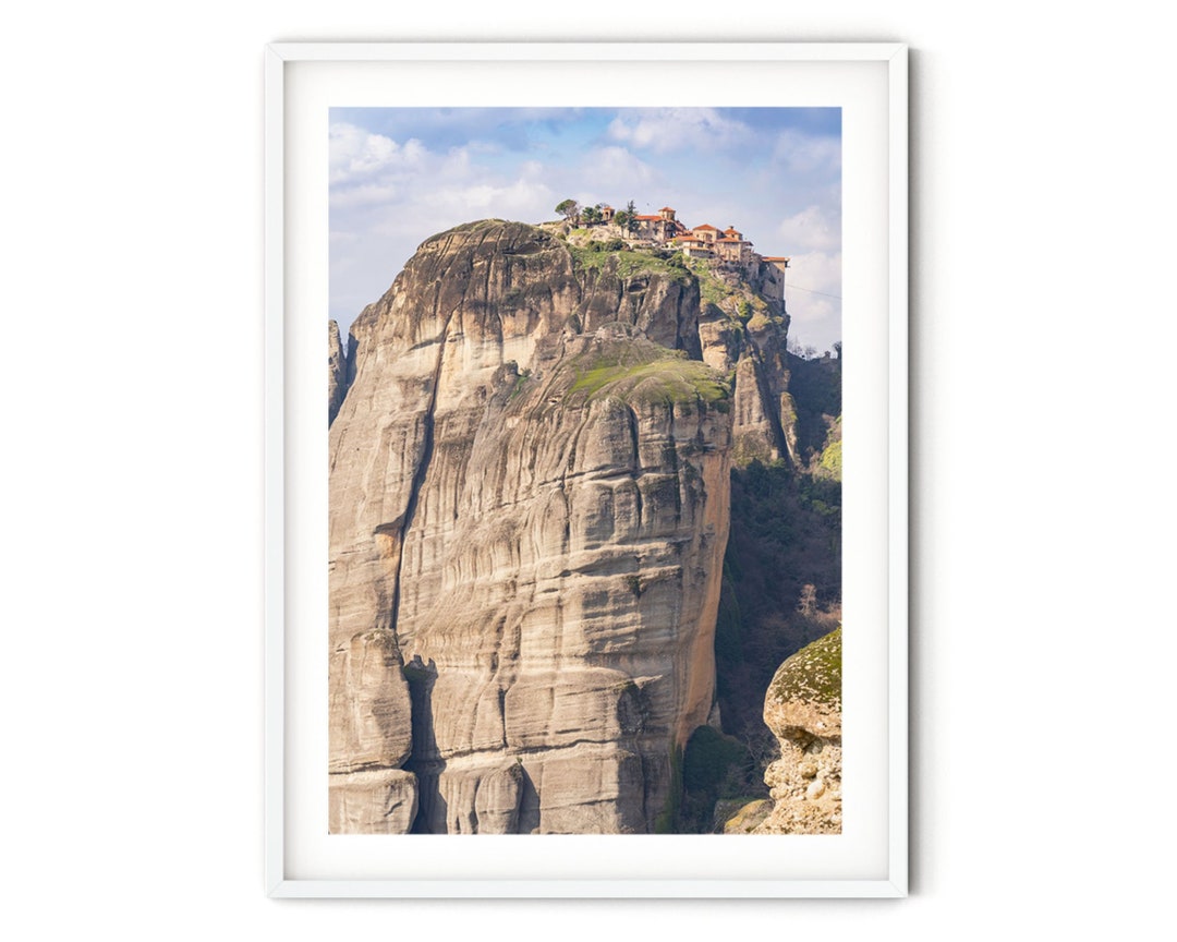 Meteora Monasteries Print Fine Art Greece Photography Greek - Etsy
