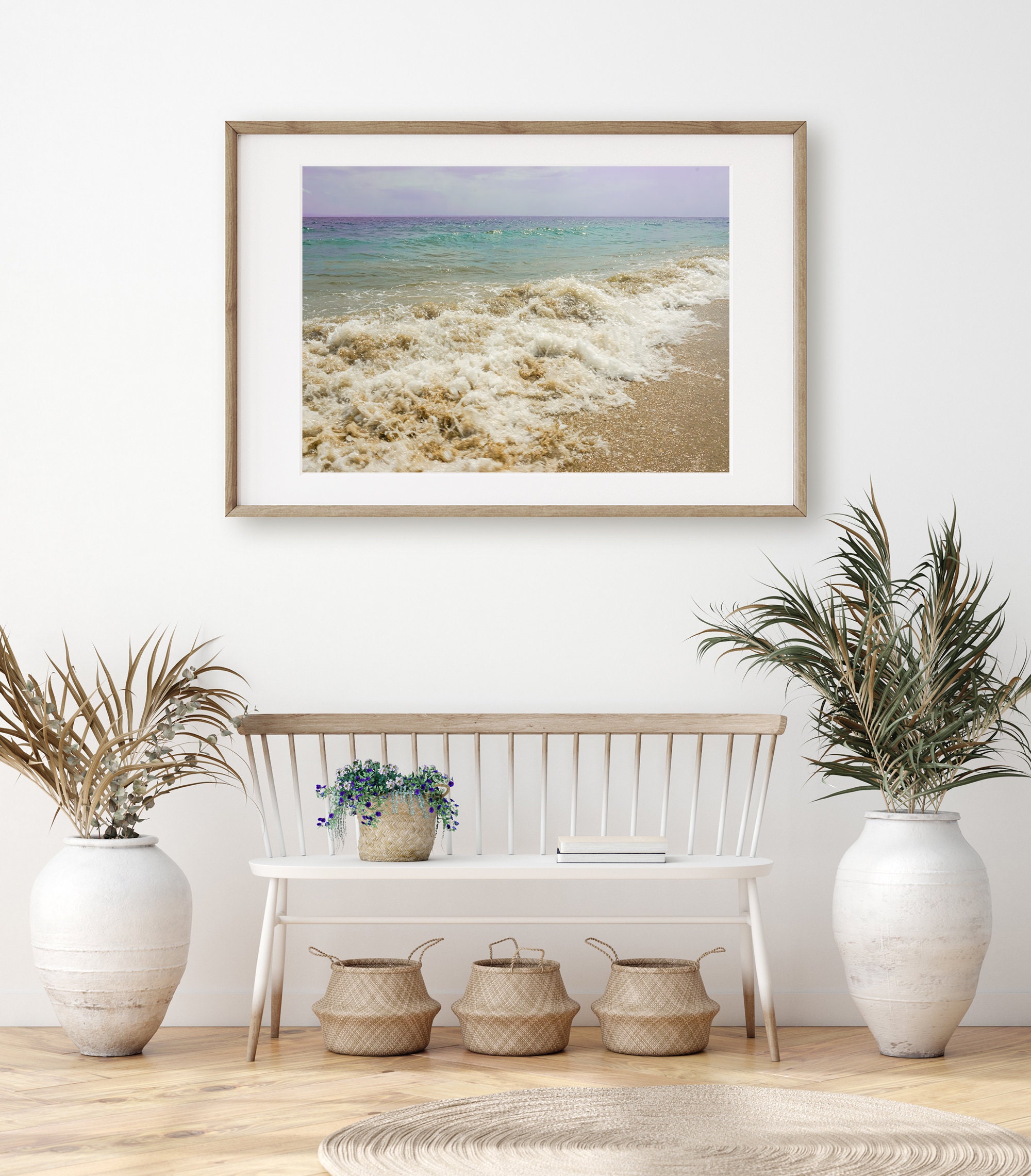 Crashing Waves Print, Fine Art Ocean Photography Print, Minimalist ...