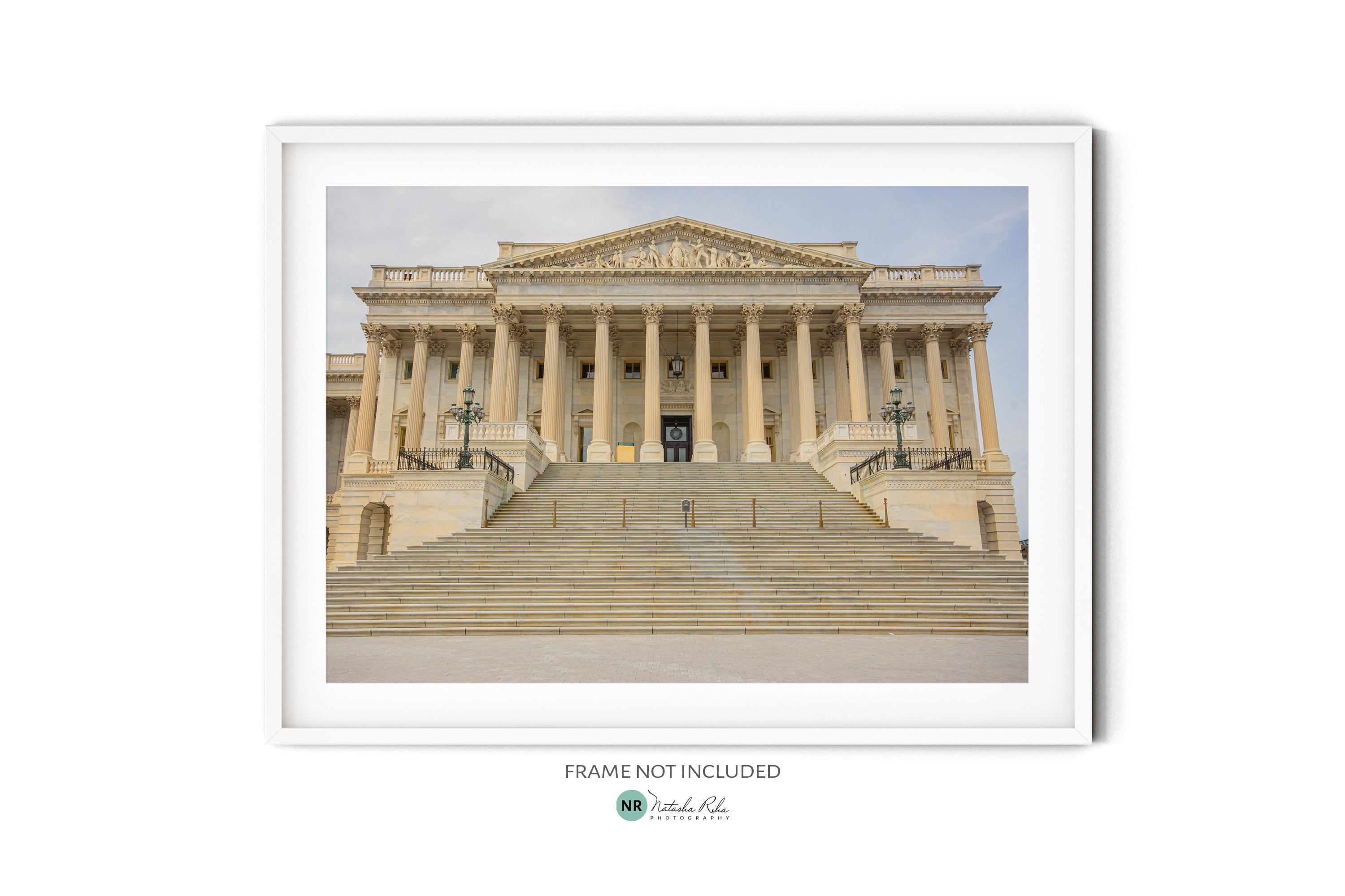 US Senate Washington DC Print, United States Wall Art, USA Travel ...