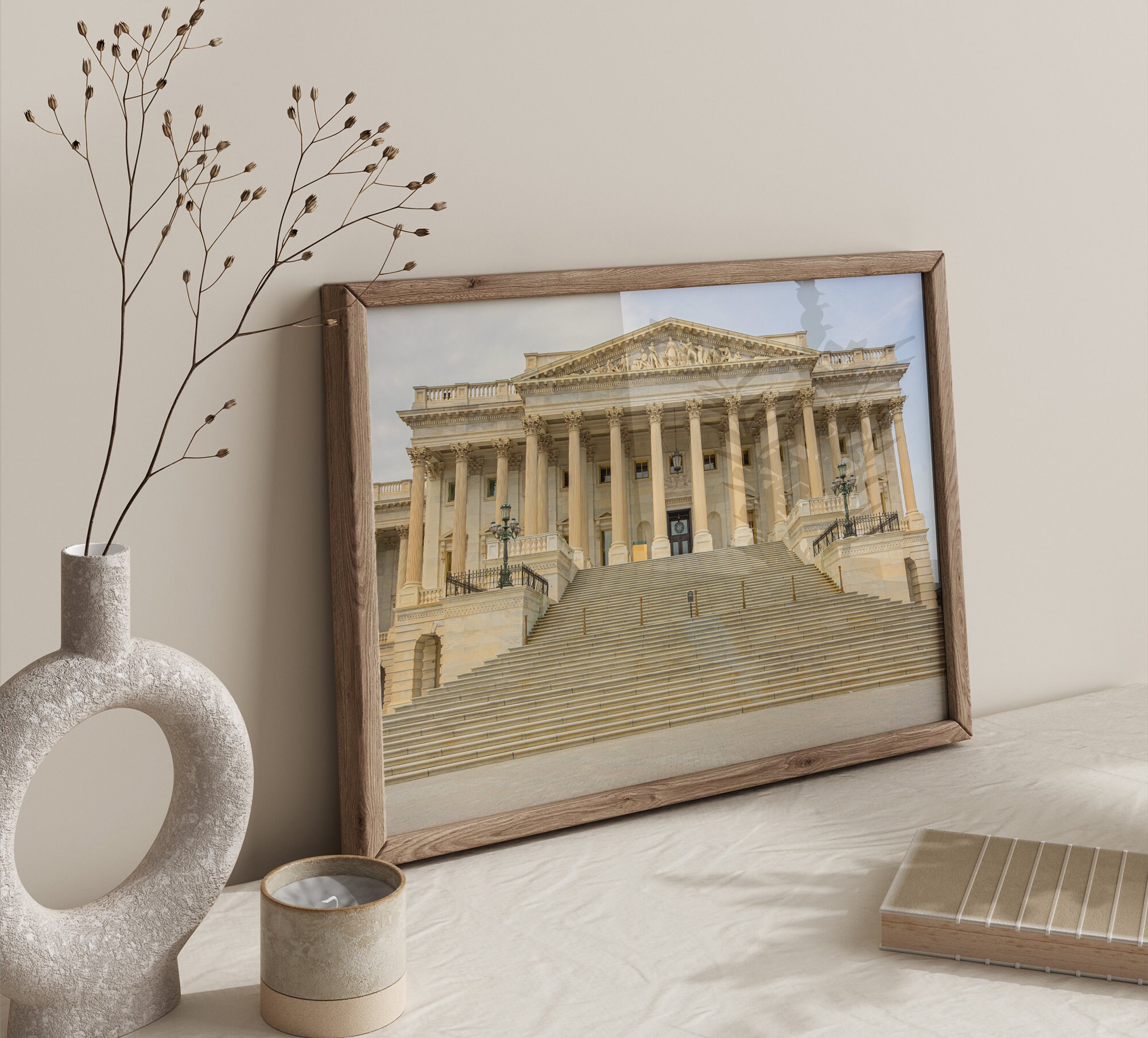 US Senate Washington DC Print, United States Wall Art, USA Travel ...