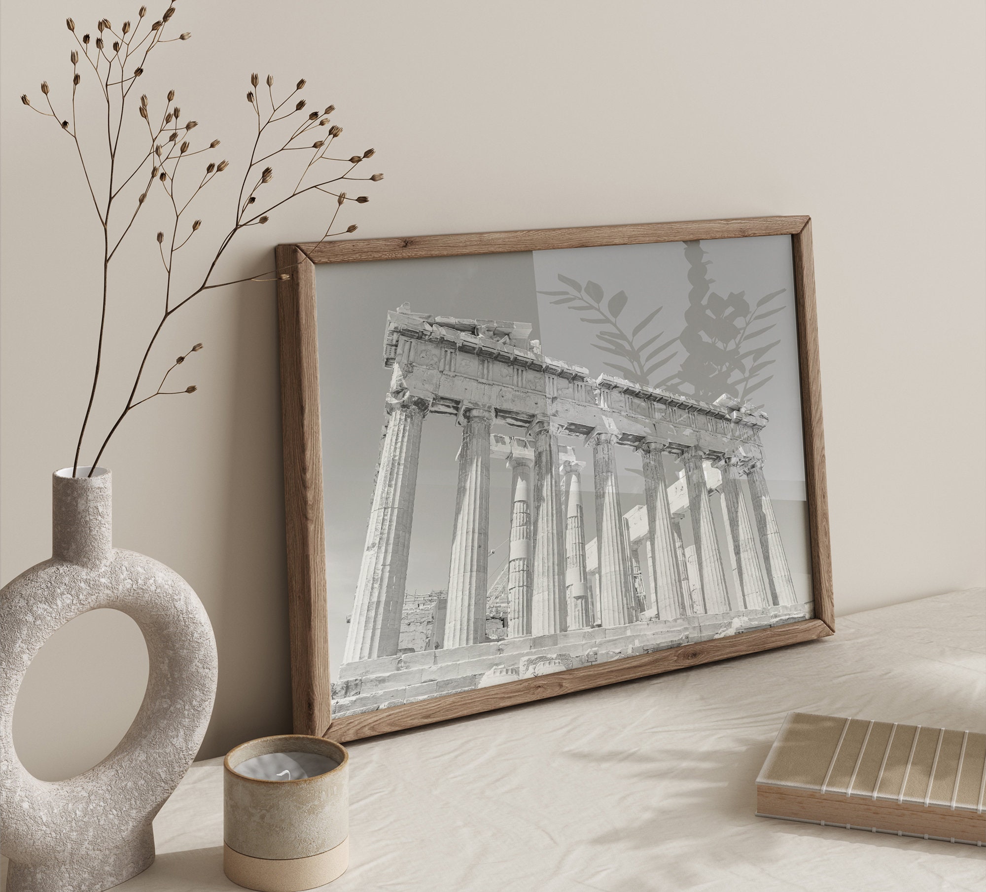 Black and White Acropolis Print, Fine Art Athens Photography ...