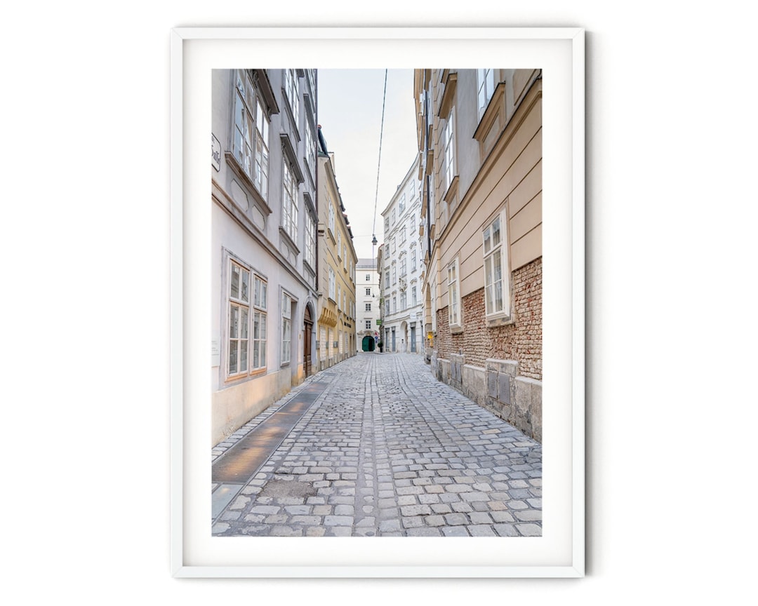 Old Town of Vienna Street Photo, Fine Art Vienna Photography, European ...