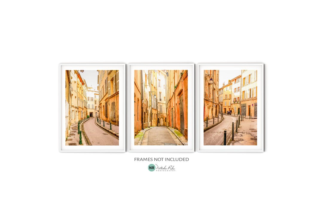 Aix En Provence Print Set, Fine Art South of France Photography ...